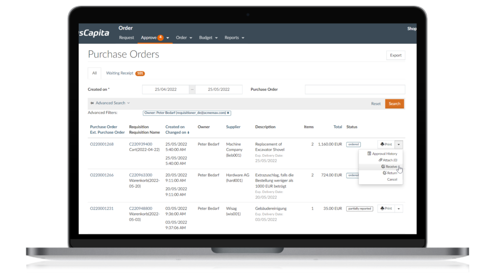 eProcurement for Ordering - OpusCapita