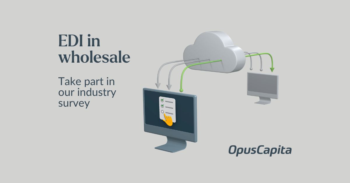 Take part in industry survey: EDI in technical wholesale - OpusCapita