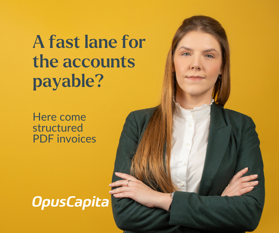 Structured PDF invoice - An AP fast lane? - OpusCapita
