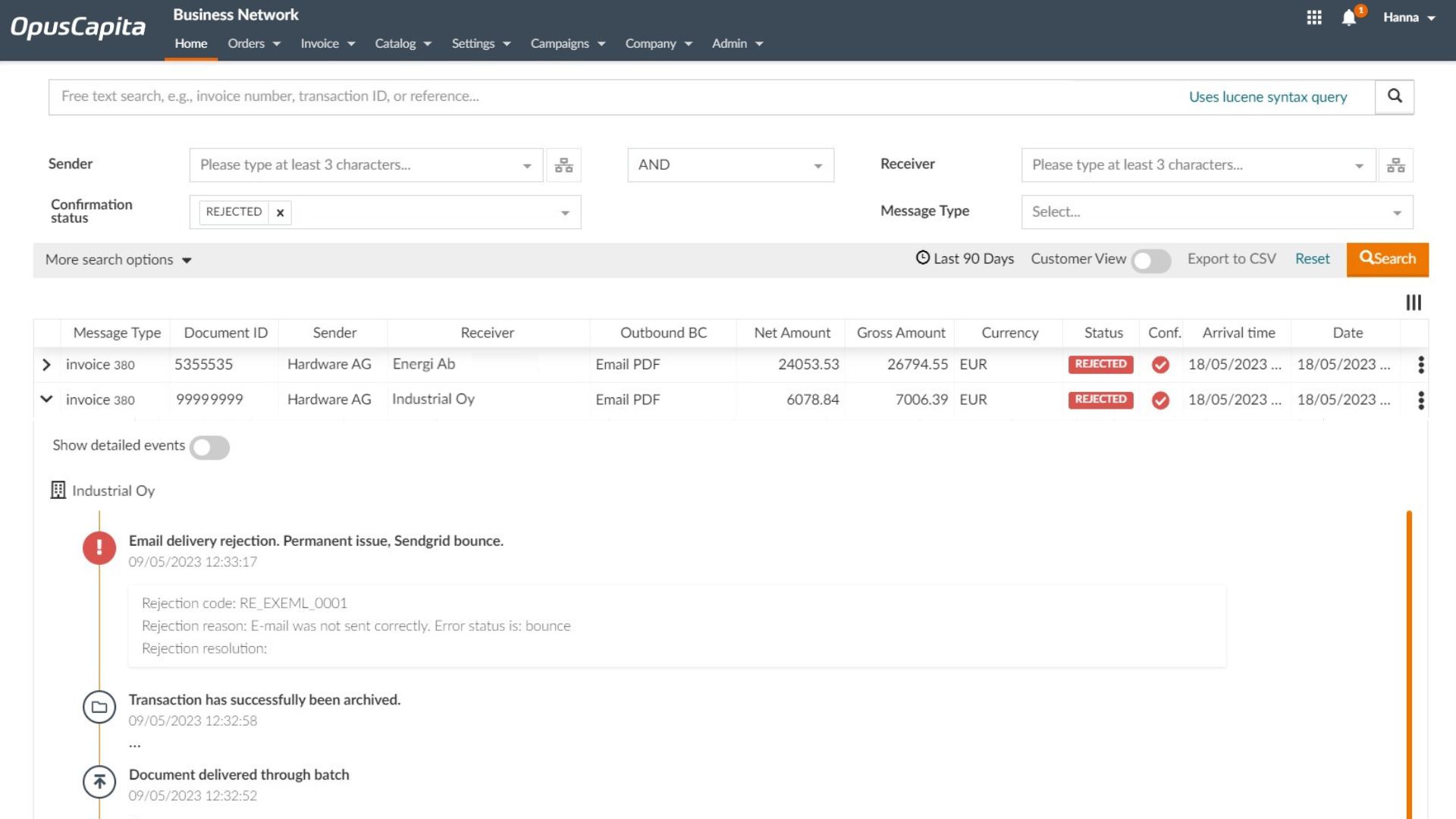 Business Network Release 2023-05 - OpusCapita