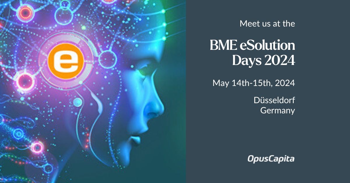 OpusCapita present at BME eSolution Days 2024