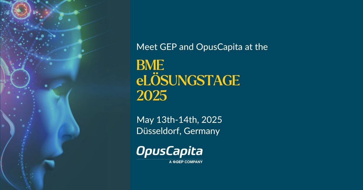 GEP and OpusCapita present at BME eSolution Days 2025